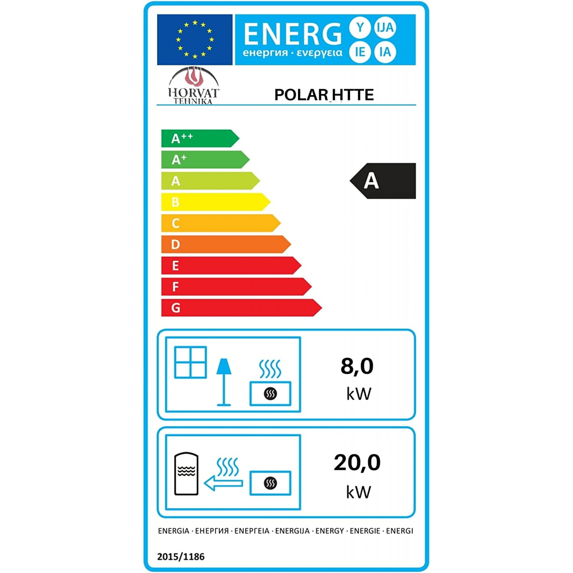 ᐉ Termocucina a Legna Horvat Polar HTTE, 28 kW | BalkanEnergy.IT