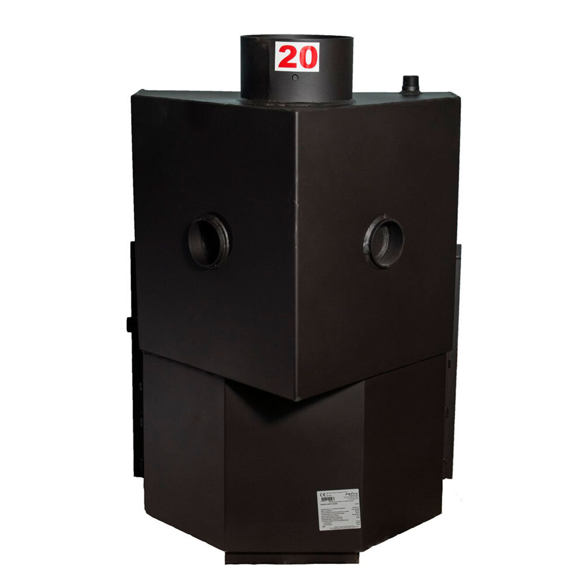 ᐉ Termocamino a legna Prity AC W20, 25kw | BalkanEnergy.IT