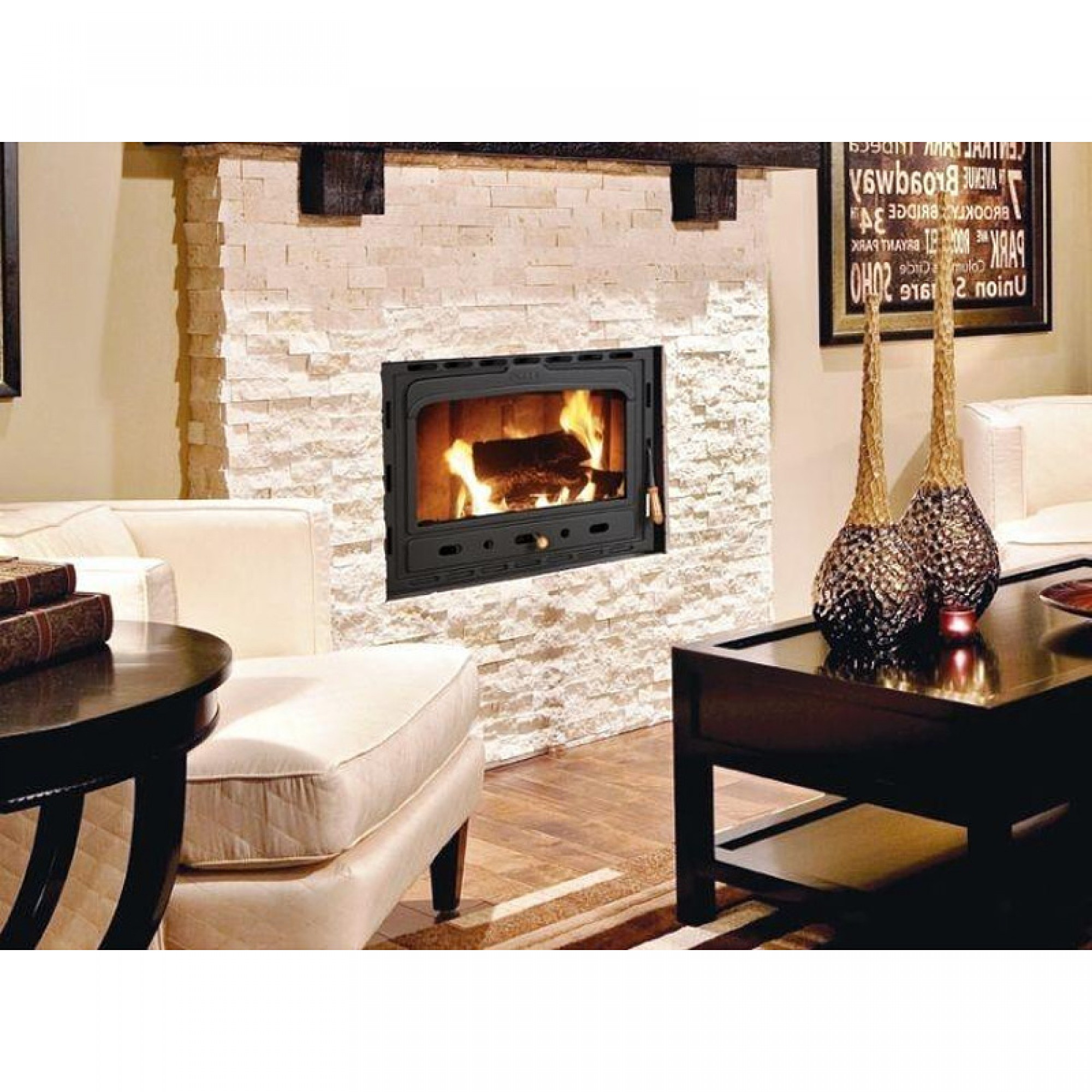 ᐉ Inserto camino a legna Prity CF, 18.2kW | BalkanEnergy.IT