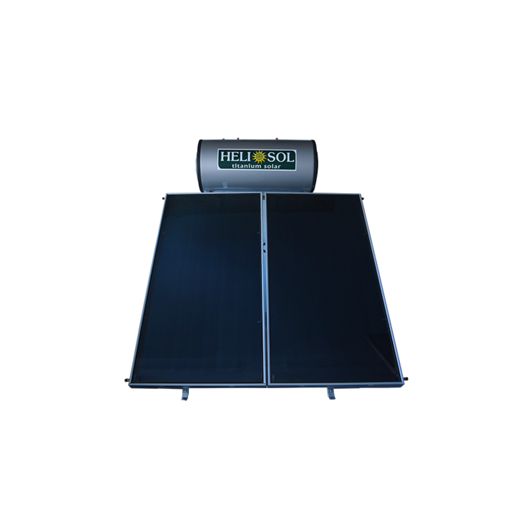 ᐉ Thermosiphon system Heliosol, Model Titanium Solar 200L, Panels 2 x 1 ...